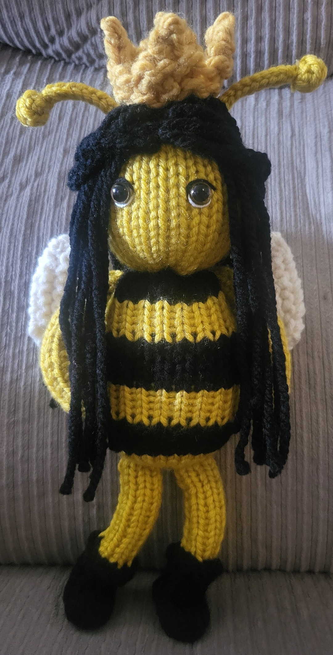 Queen Bee Loom Knit Pattern - Etsy