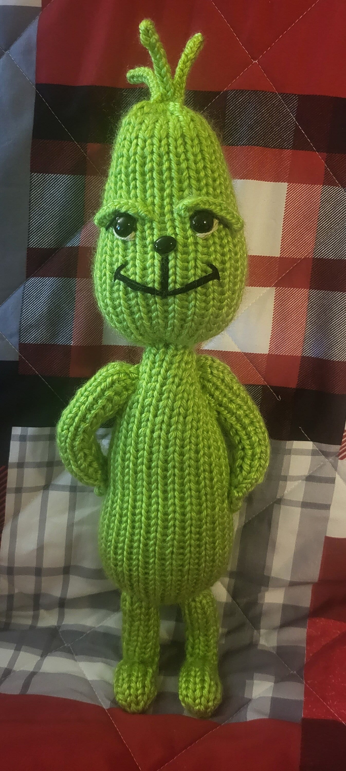 Grinch Loom Knit Pattern - Etsy