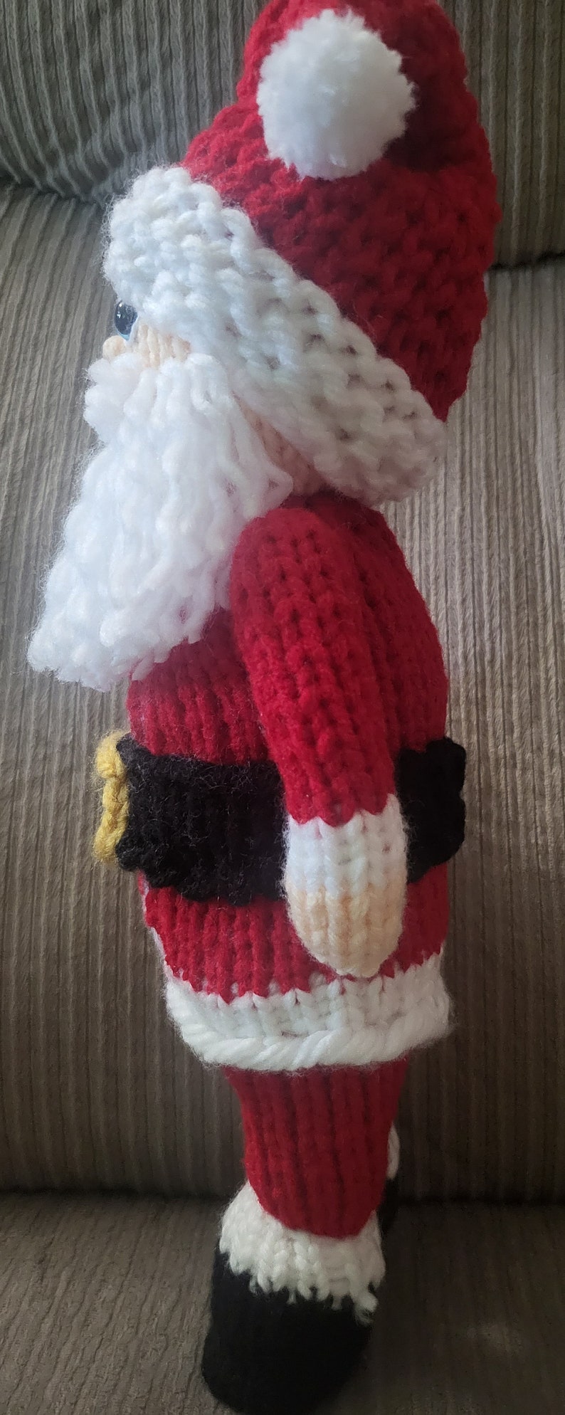 Santa Claus Loom Knit Pattern - Etsy