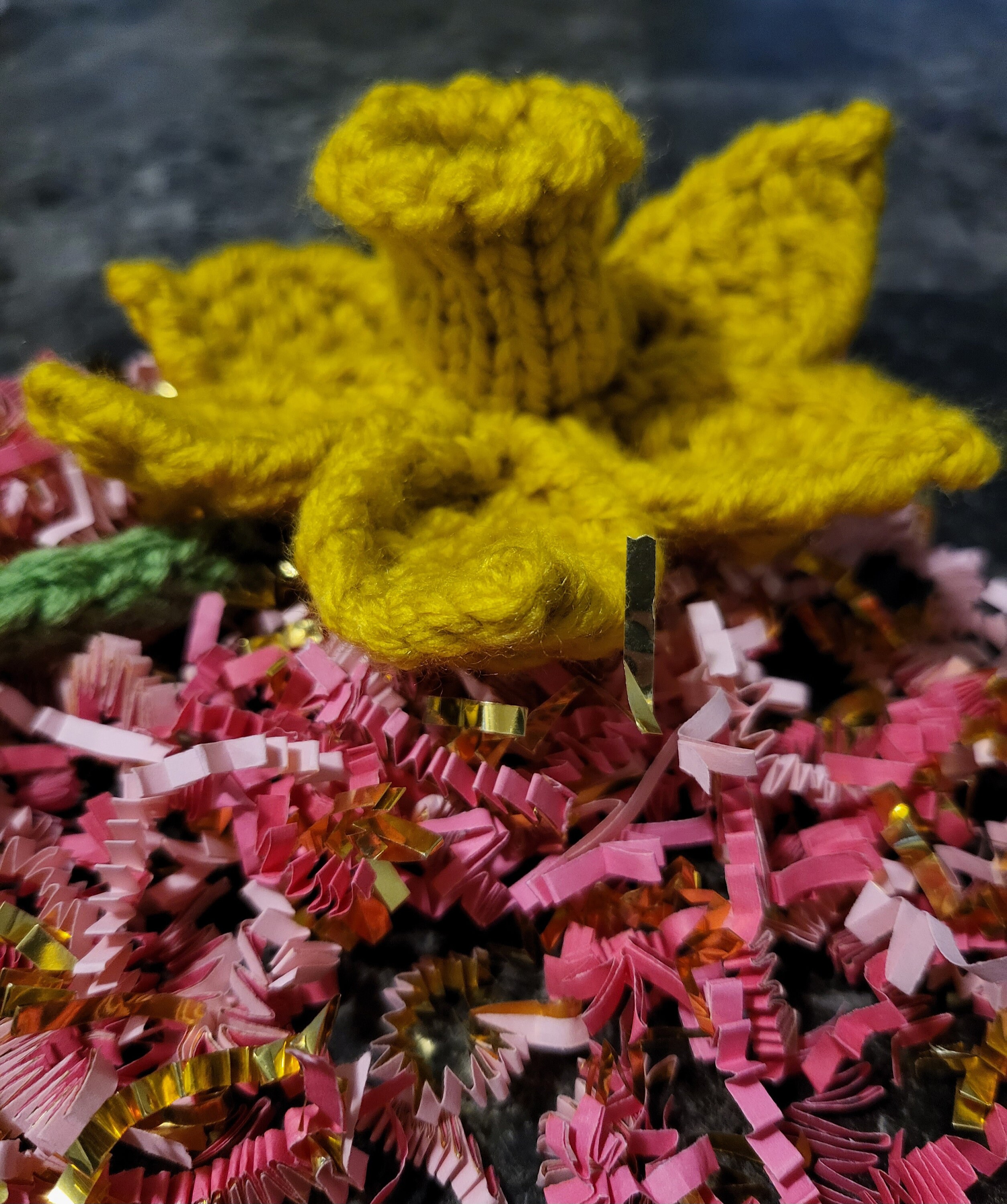 Loom Knit Daffodil Pattern - Etsy