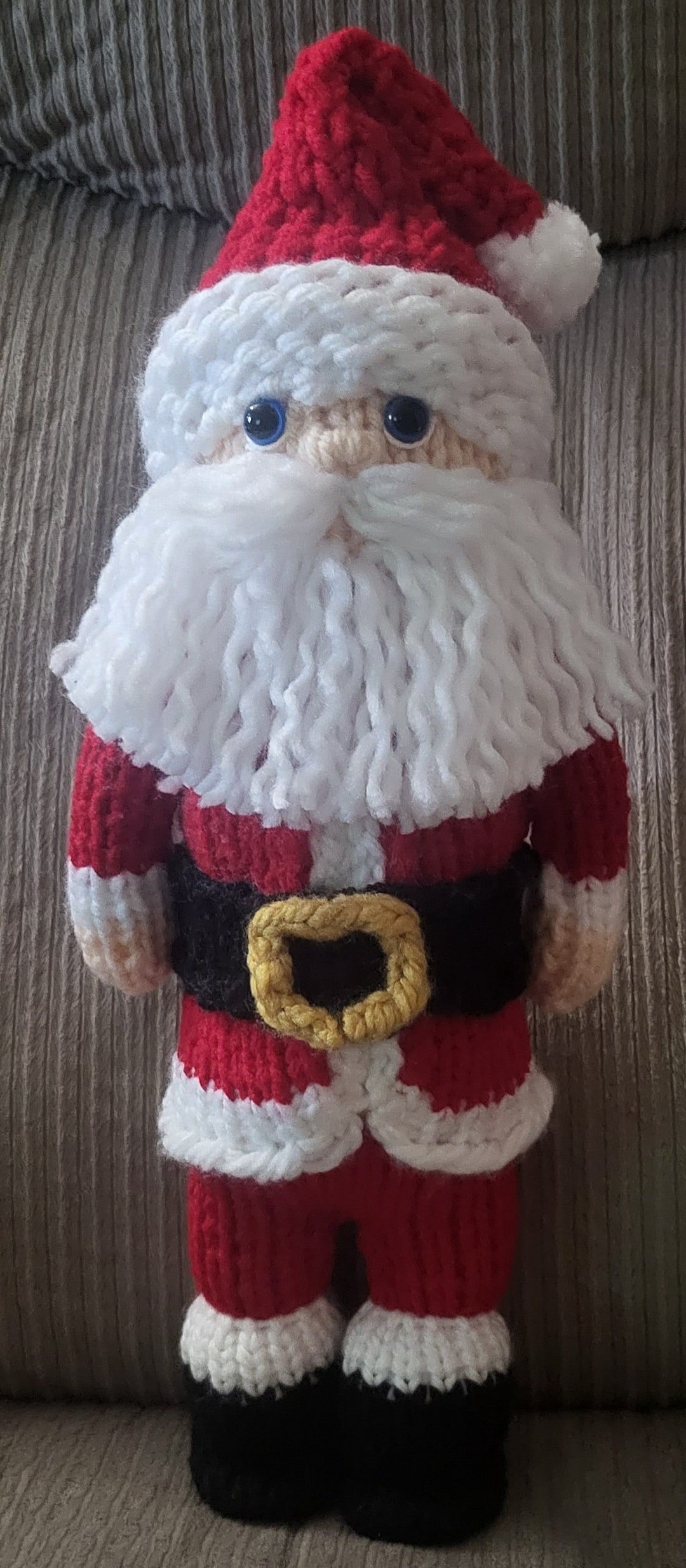 Santa Claus Loom Knit Pattern - Etsy