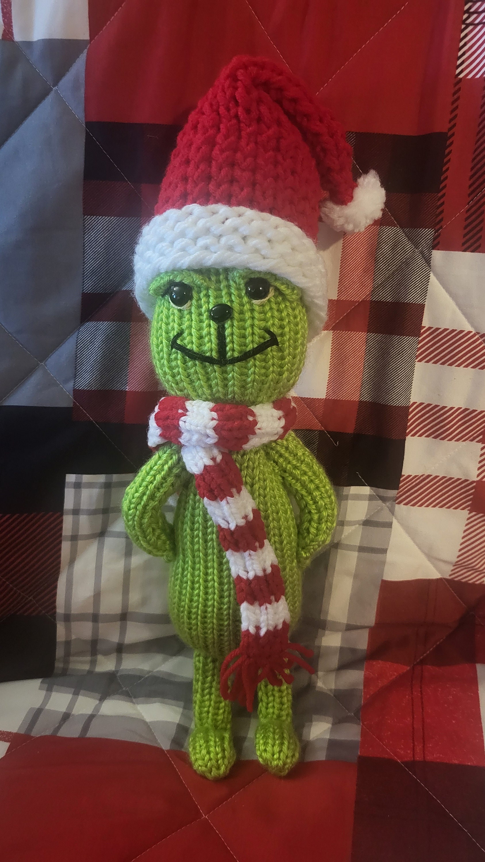 Grinch Loom Knit Pattern - Etsy