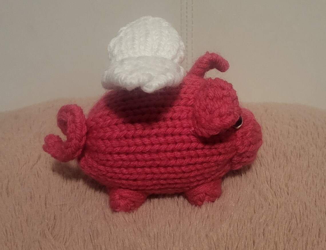 When Pigs Fly Loom Knit Pattern - Etsy