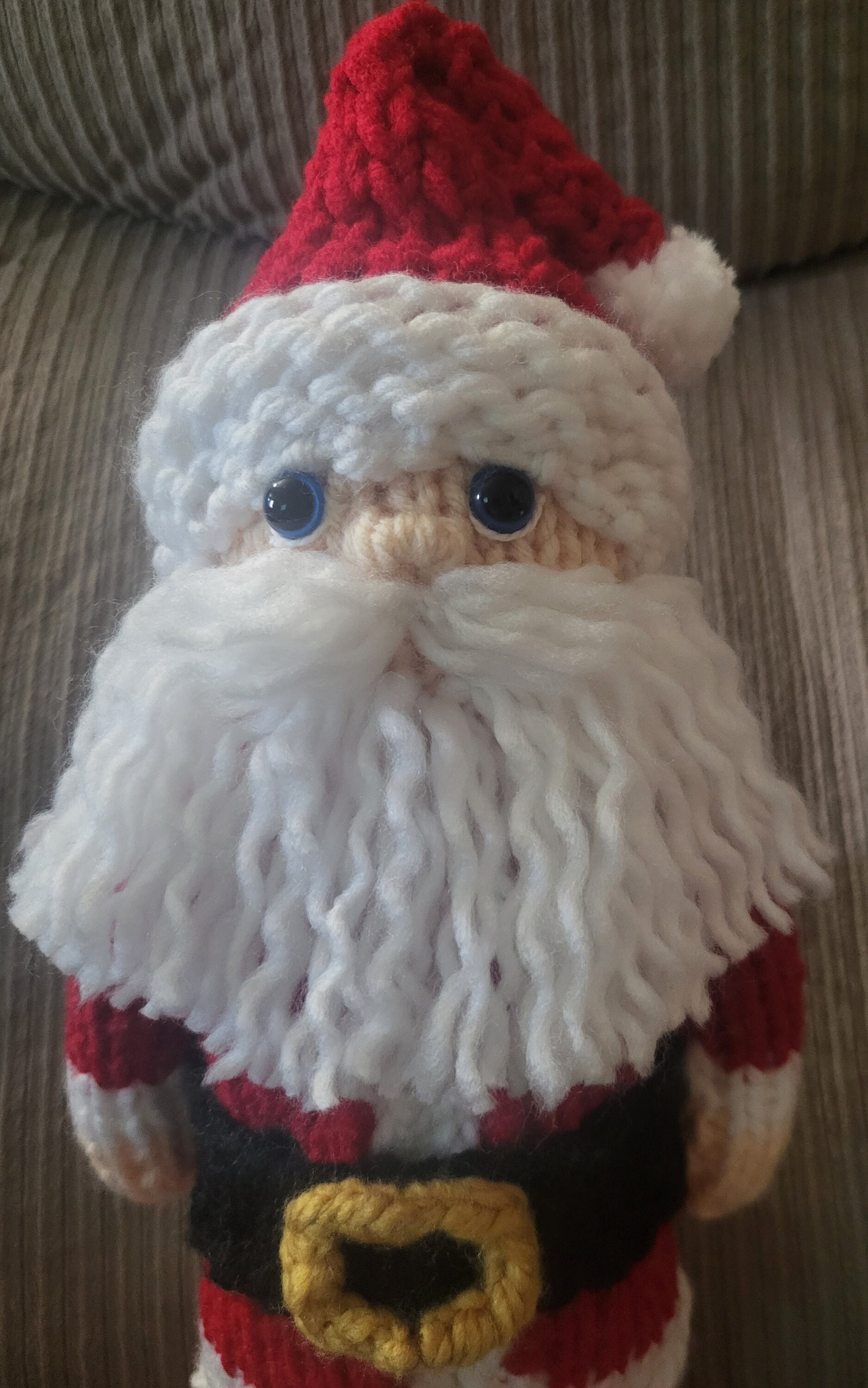 Santa Claus Loom Knit Pattern - Etsy