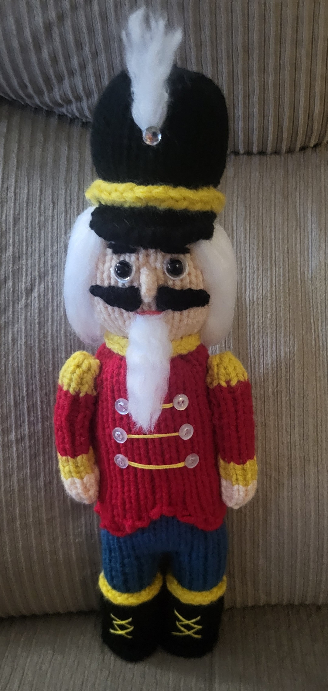 Nutcracker Loom Knit Pattern - Etsy Canada