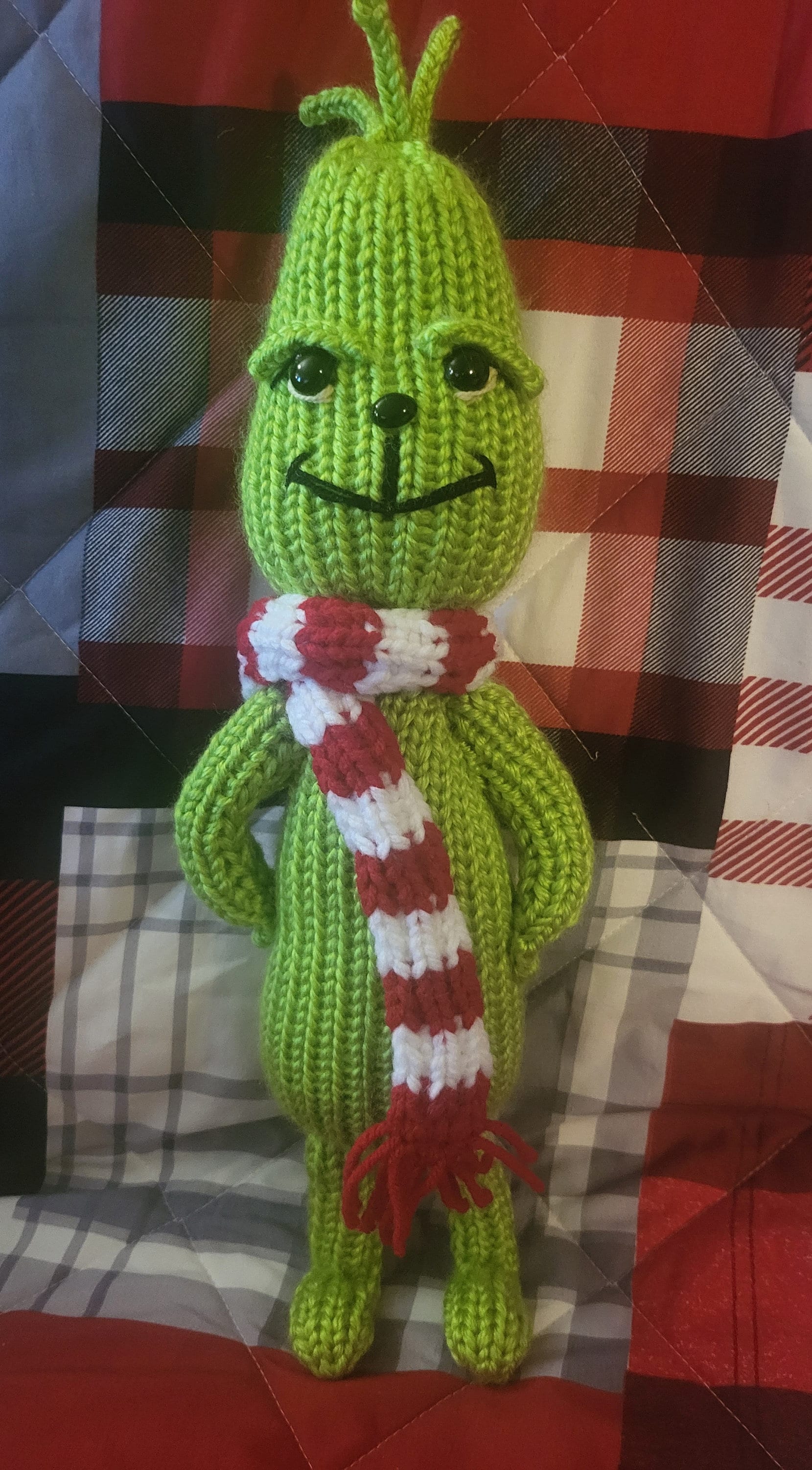 Grinch Loom Knit Pattern - Etsy