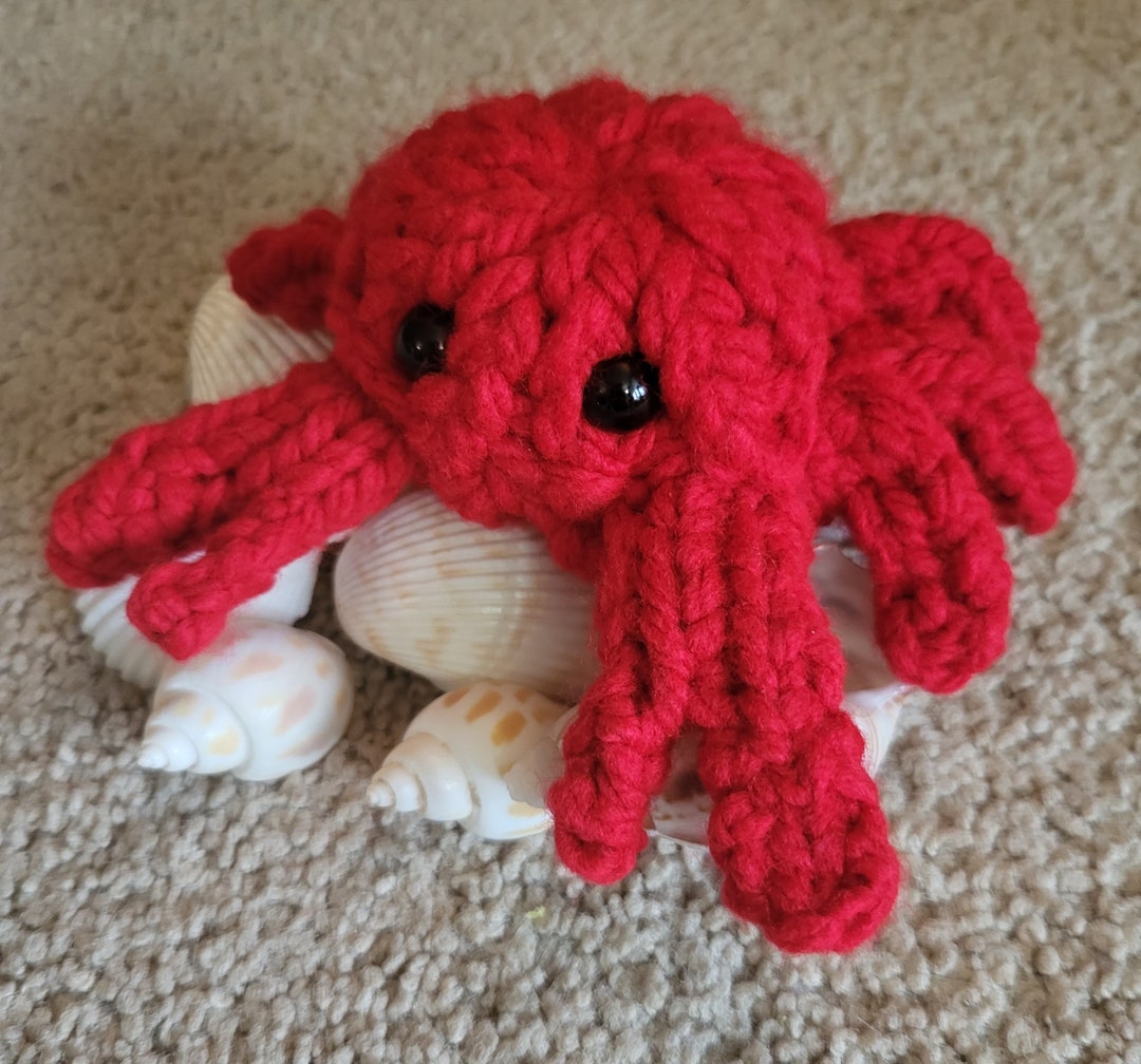 Loom Knit Happy Little Crab Pattern - Etsy