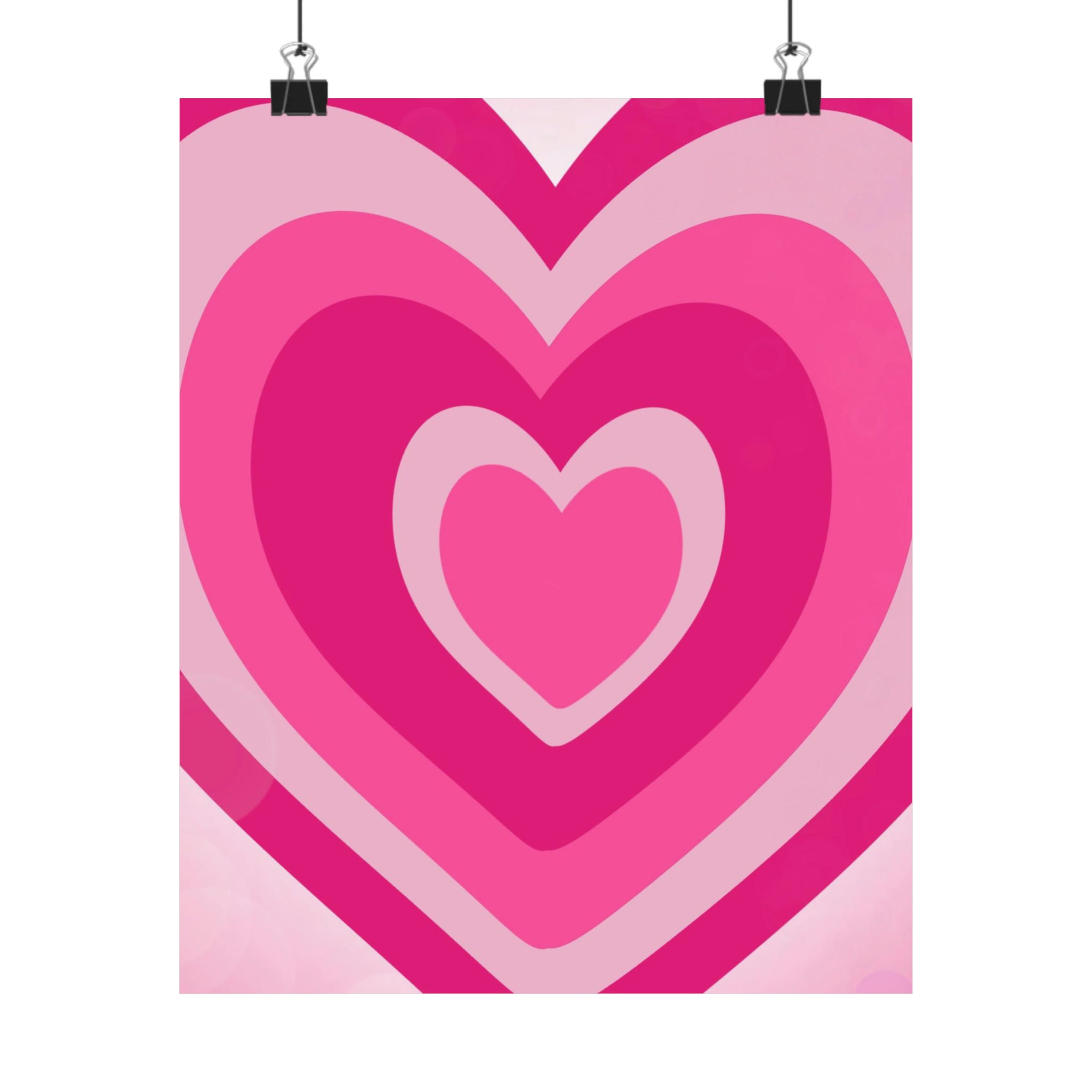 Y2K Hearts Poster - Etsy