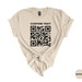 Custom QR Code Shirt, Custom Business Logo & QR Shirts Personalized ...