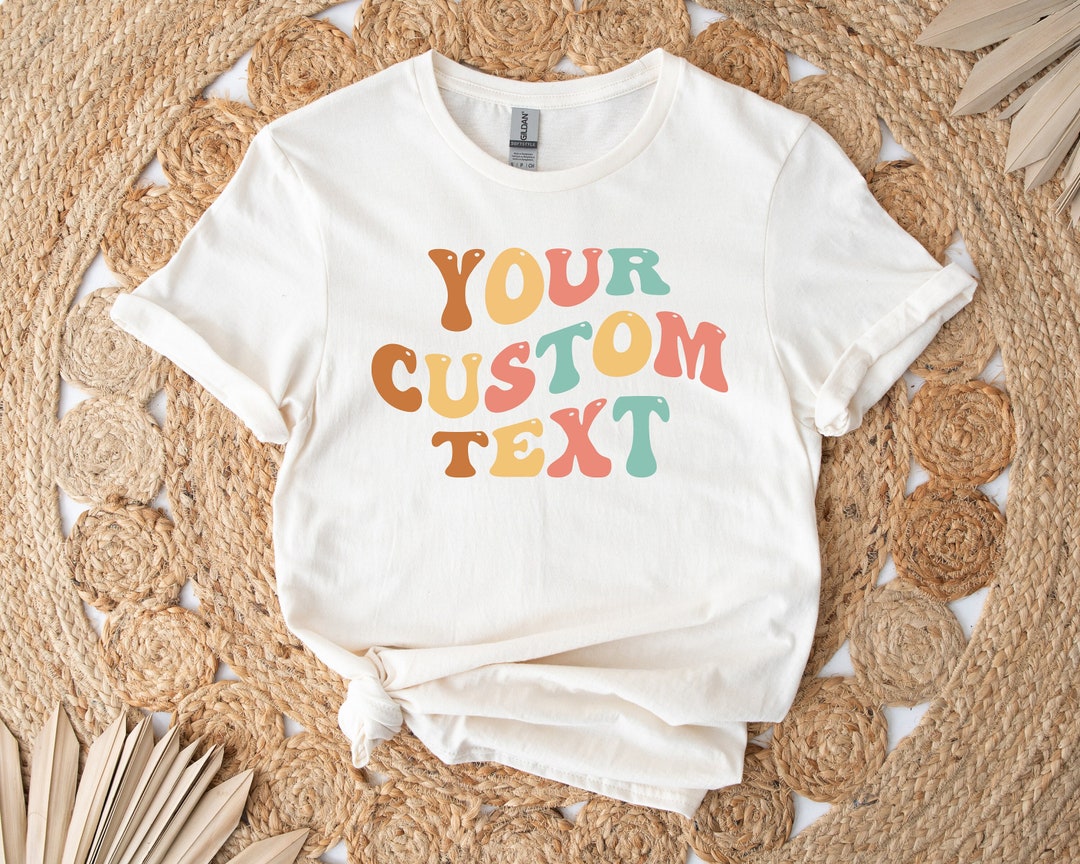 Custom Shirt, Custom Vintage Shirt, Custom Birthday Tshirt, Custom Text ...