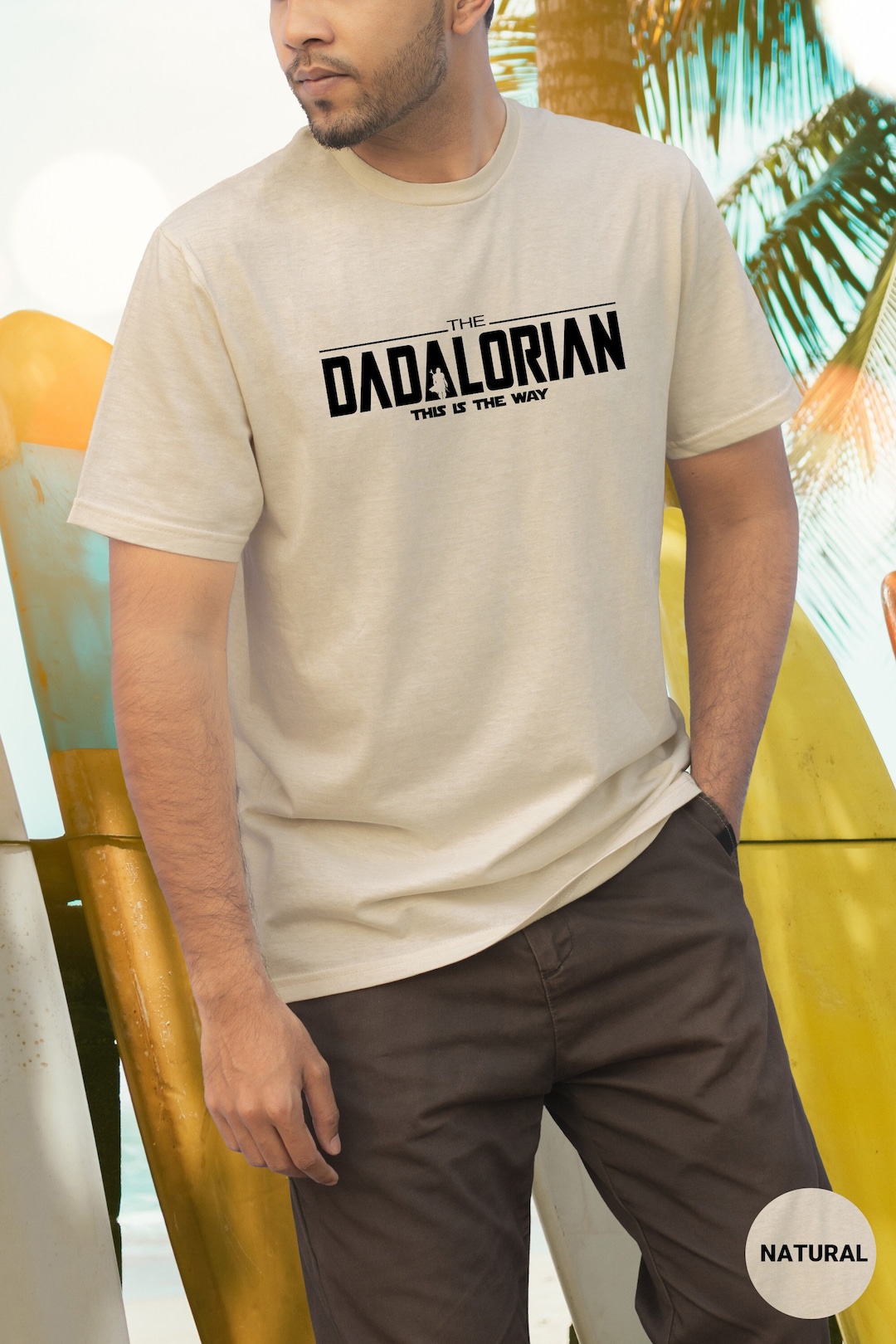 The Dadalorian Tshirt, Star Shirt for Dad, Funny Tee, Humor Father's ...