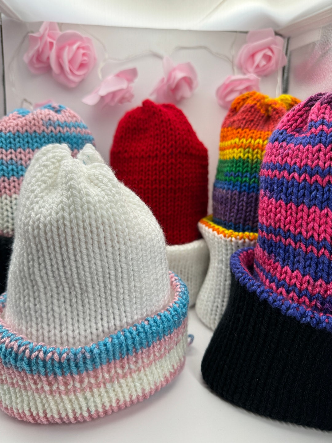 Pride Knit Cap Addi - Etsy