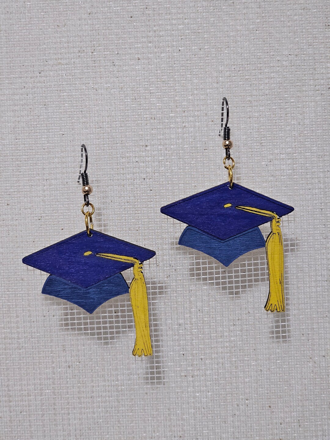 Graduation Cap Earrings School Style Gift for Her - Etsy