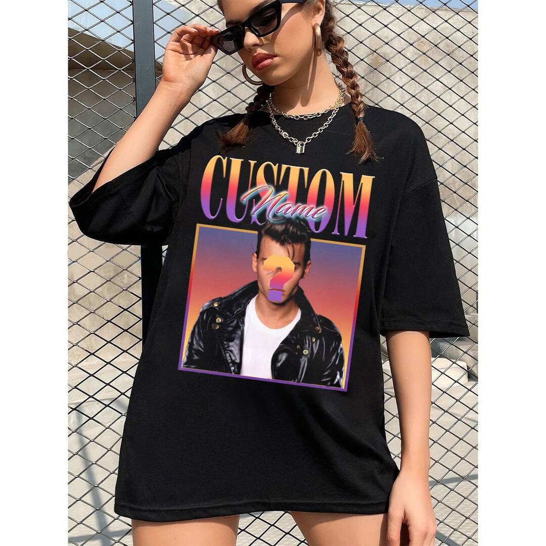 Personalized Photo Shirt Custom Your Own Bootleg Shirt - Etsy