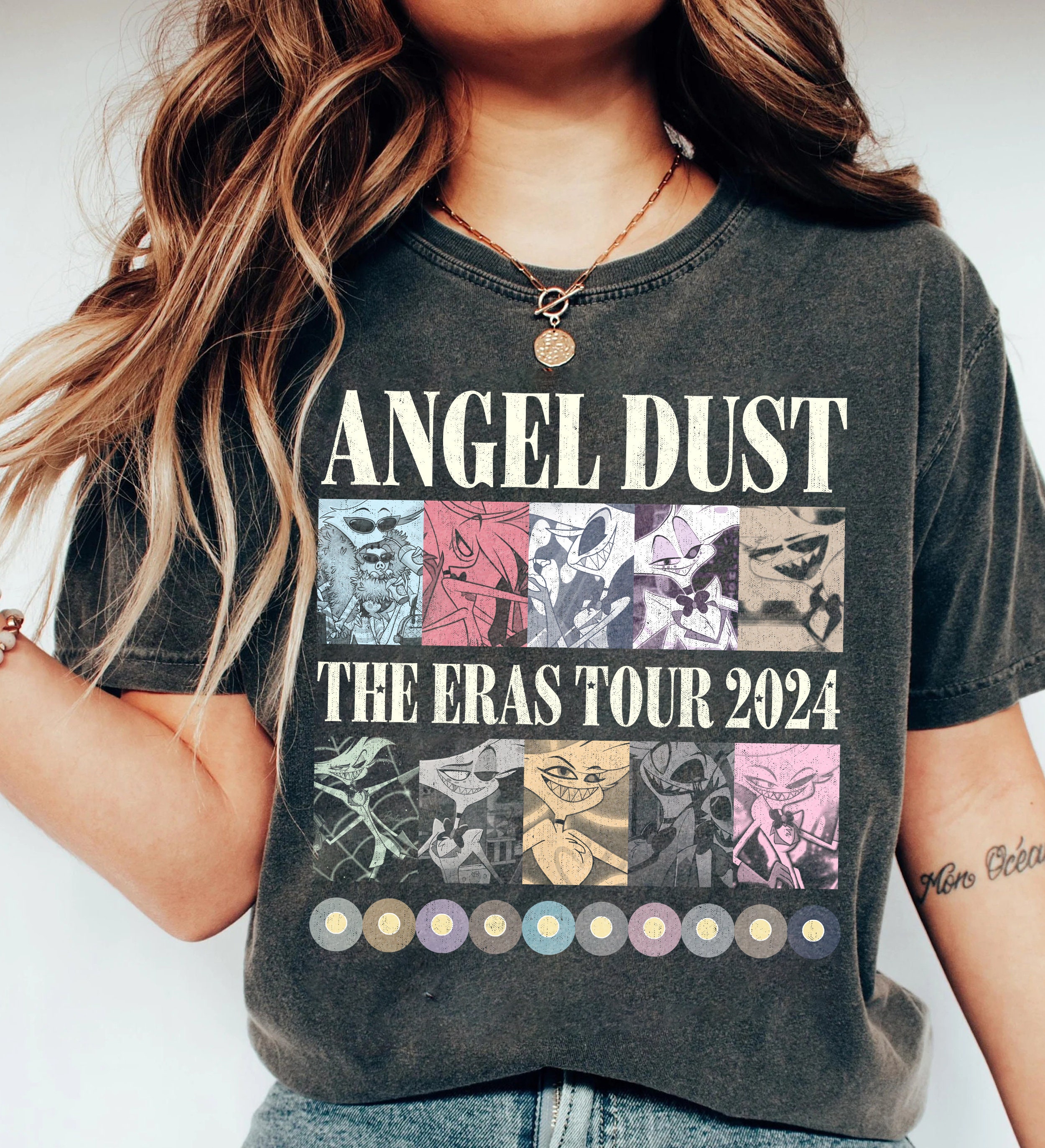 Vintage Hazbin Hotel Angel Dust Shirt, the Eras Tour 2024 Shirt, Hazbin ...