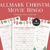 Hallmark Christmas Movie BINGO Printable — Holiday Movie Night Game PDF ...