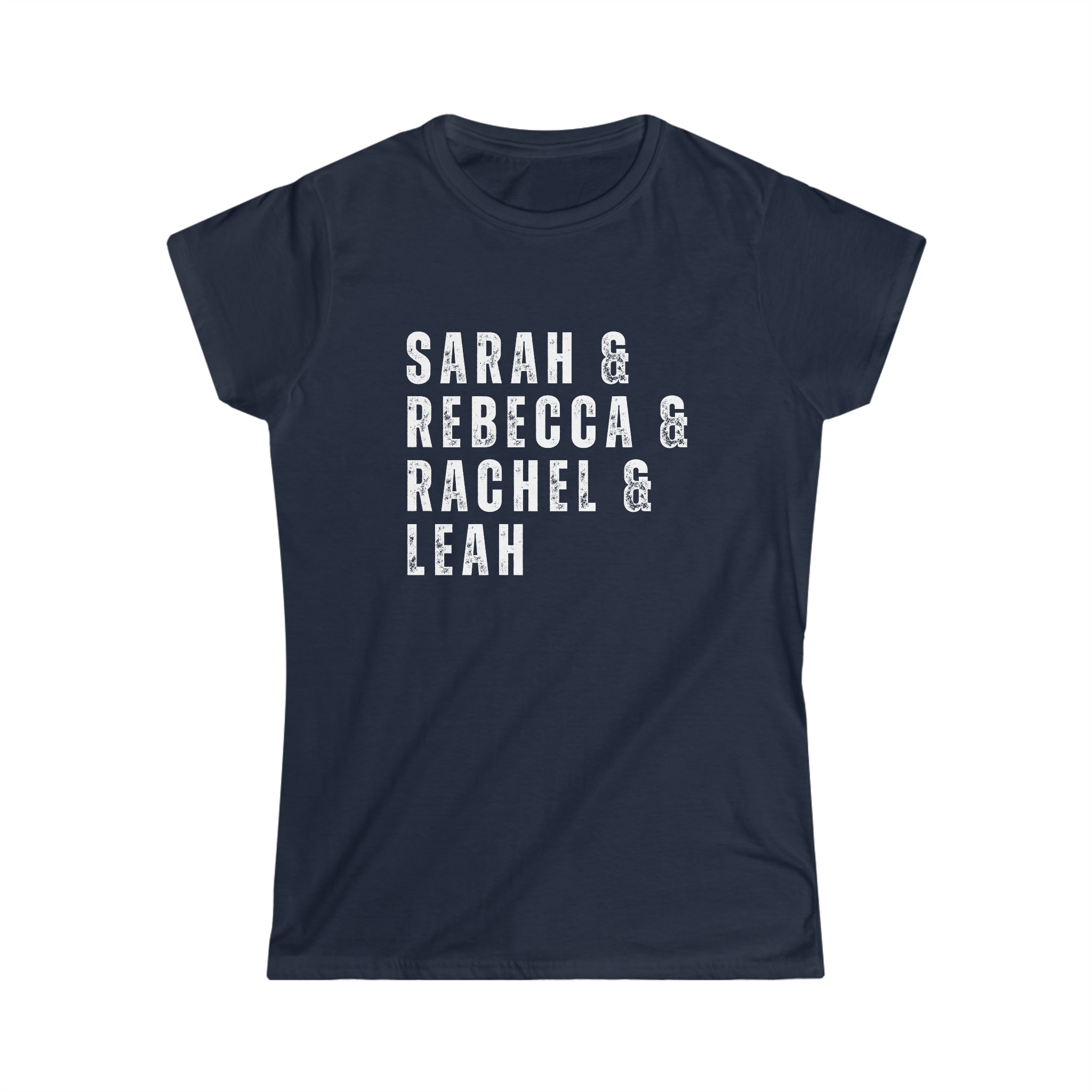 Sarah Rebecca Rachel Leah Women's Softstyle Tee Biblical - Etsy