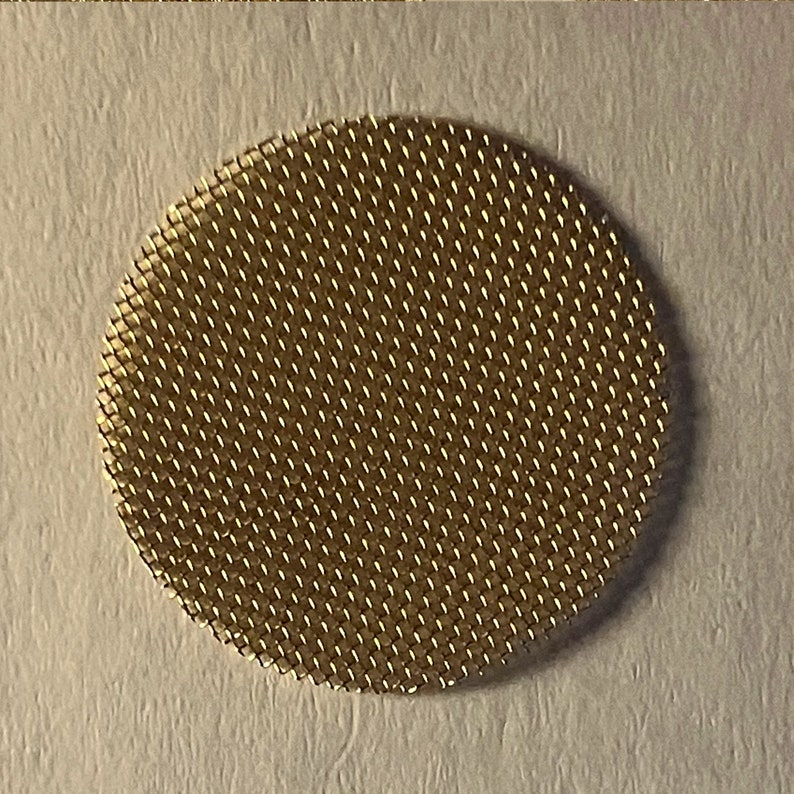 3/4 Inch Brass Pipe Screens 5 Screens FREE SHIPPING - Etsy