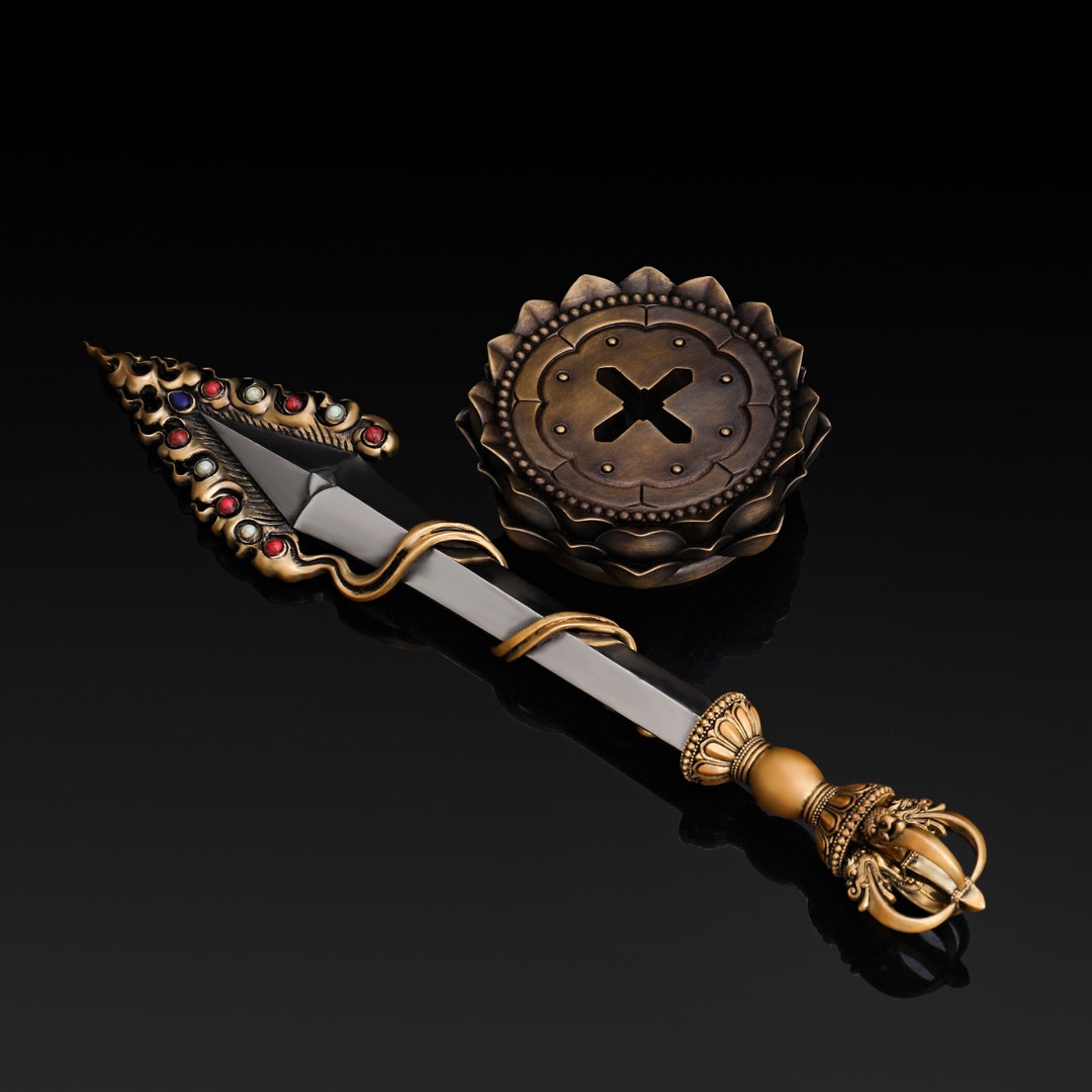 Manjushri Sword Tool for Display, Tibetan Tantric Buddhism Powerful ...