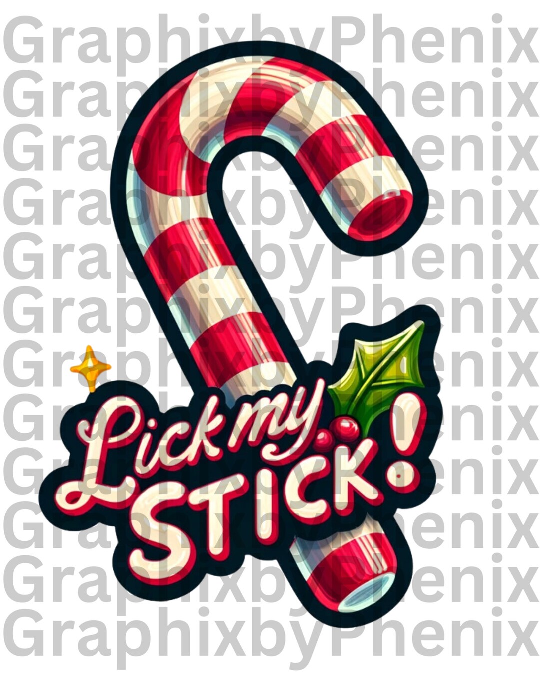 Lick My Stick Candy Cane Png 2 Images Etsy