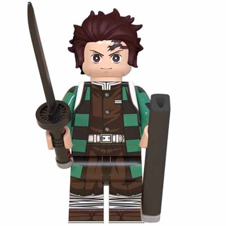 Custom Demon Slayer Minifigure Anime Custom Print Minifig - Etsy