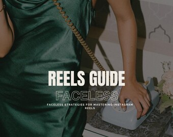 Faceless Reels Guide | Reels That Convert to Sales | Instagram Growth | PLR - Etsy