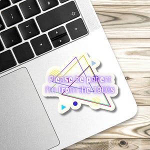 Gen X Sticker, Milennial Sticker, Gen X, Laptop Sticker, Kindle Sticker ...