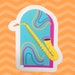 Marching Band Sticker, Flute Sticker, Floral Sticker, Laptop Sticker ...