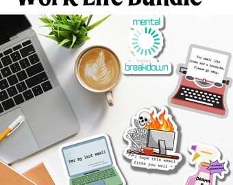 Work Sticker - Etsy