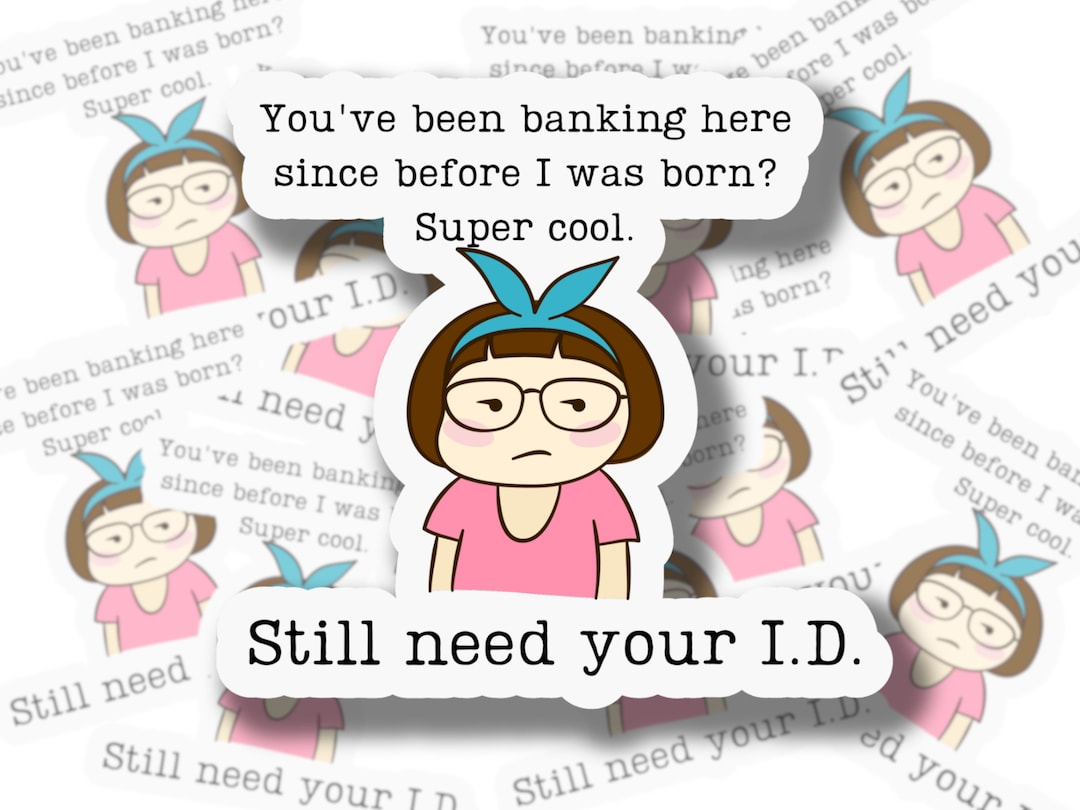 Banker Sticker | Laptop Sticker | Die Cut Sticker | Planner Sticker ...