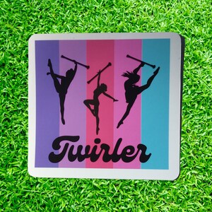 Baton Twirling Sticker | Twirling Sticker | Laptop Sticker | Water ...