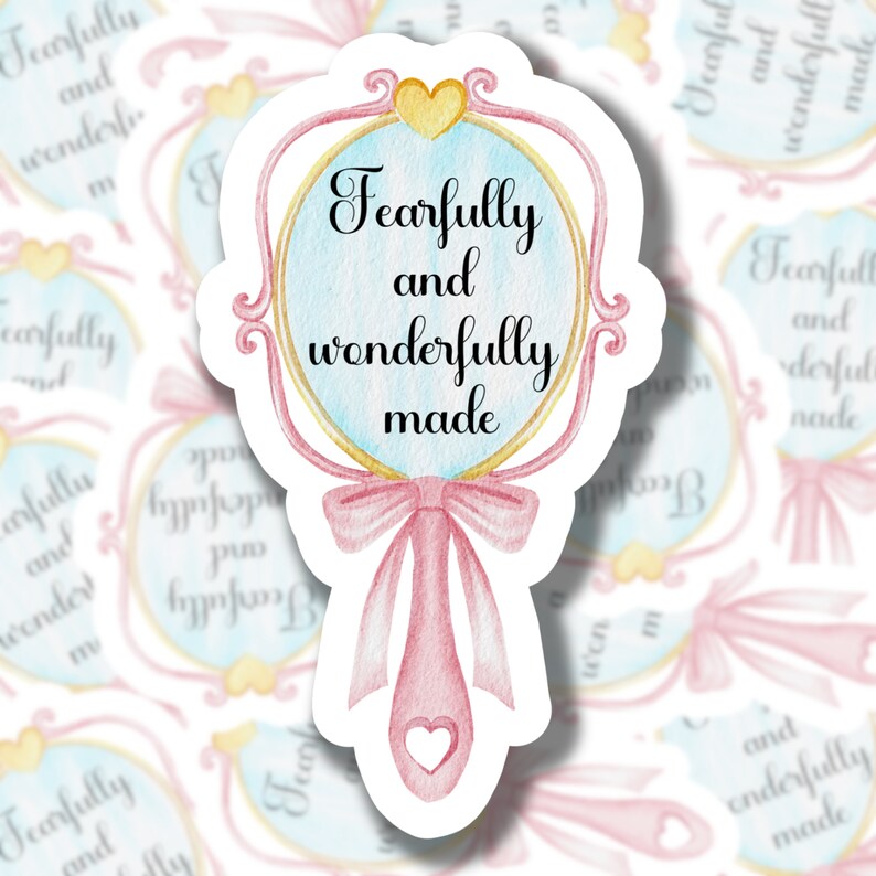 Christian Coquette Sticker, Bible Verse Sticker, Inspirational Sticker ...