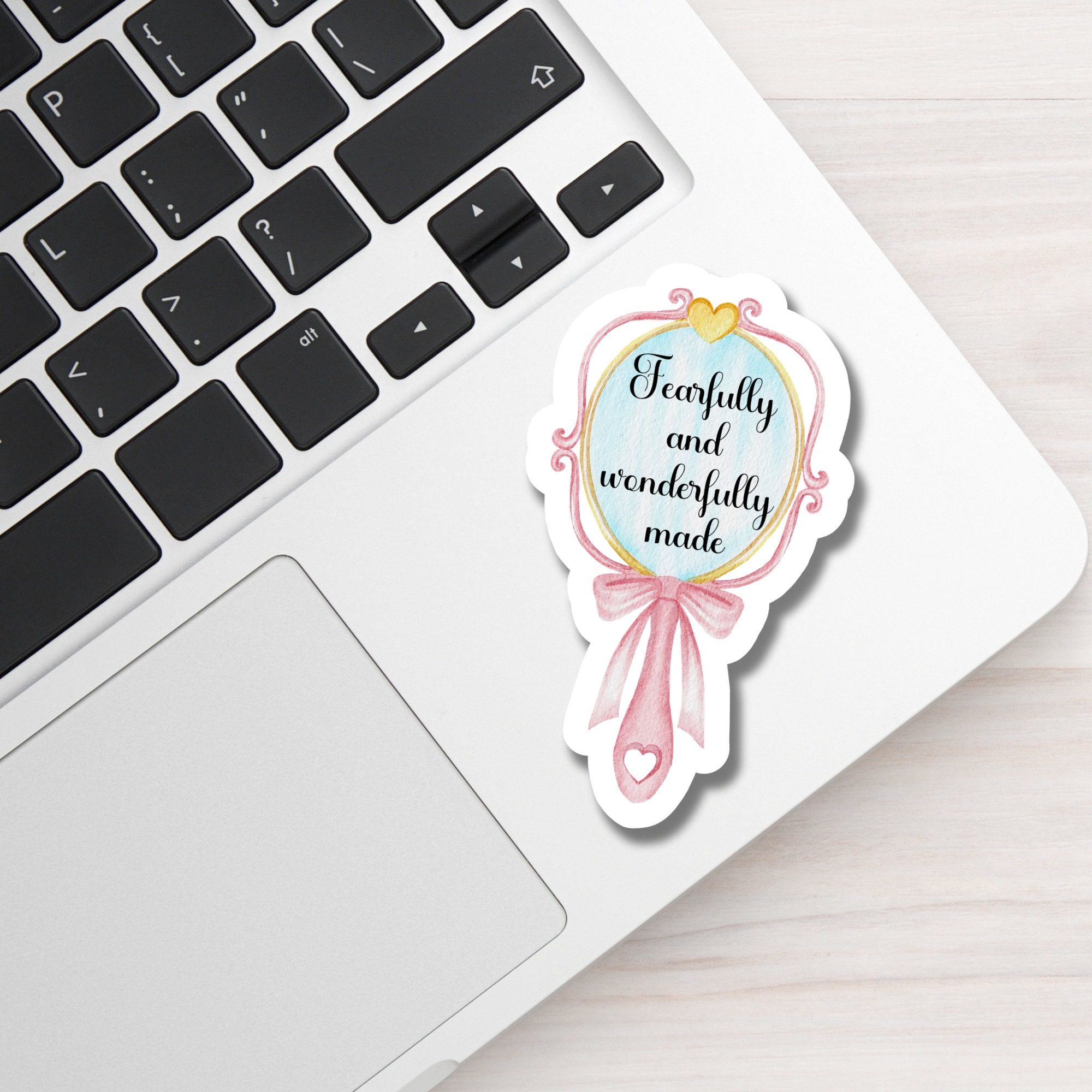 Christian Coquette Sticker, Bible Verse Sticker, Inspirational Sticker ...