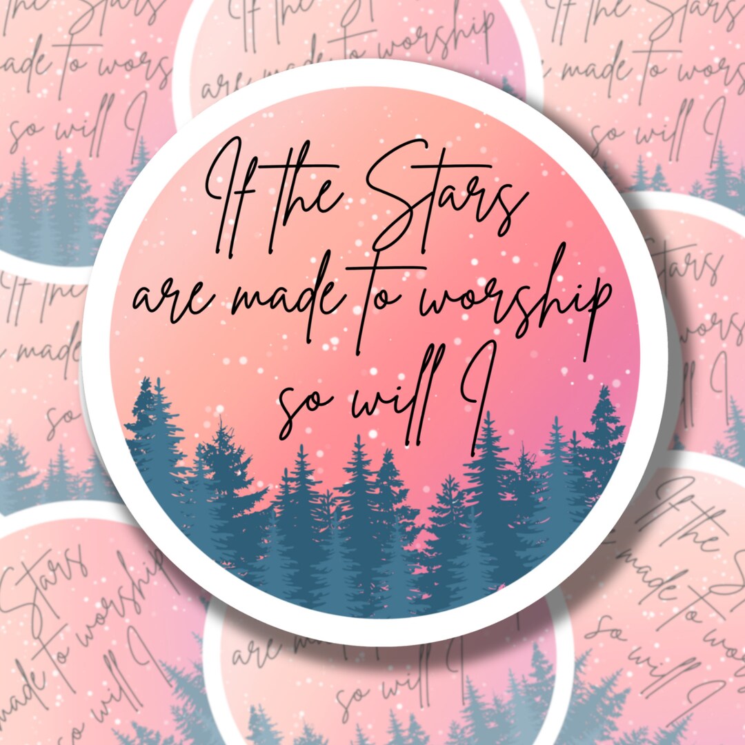 Christian Sticker, Bible Verse Sticker, Inspirational Sticker, Jesus ...