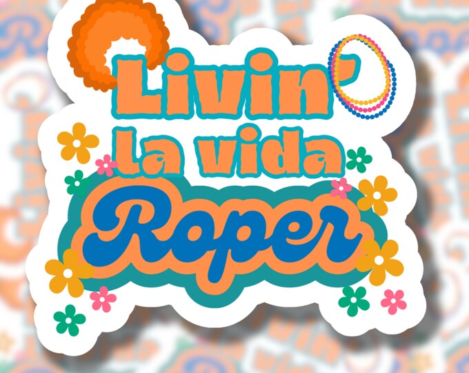 OH STANLEY Mrs. ROPER Stickers Kiss-cut Vinyl Decals - Etsy Canada