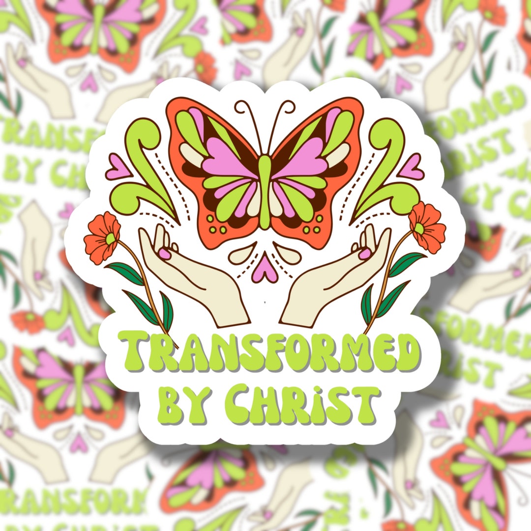 Christian Sticker, Bible Verse Sticker, Inspirational Sticker, Jesus ...