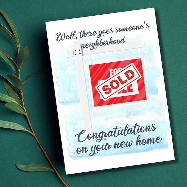 New Neighbor Card - Etsy