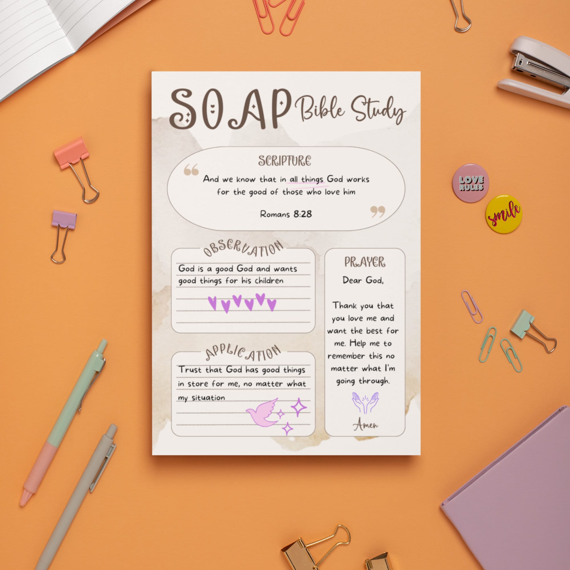 Teen Bible Study Bundle Teenagers Printable Bible Study Teens Template ...