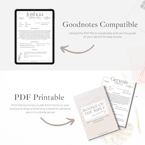 Bible Book Summary Printable Book Bible Summary Guide Bible Book Review ...