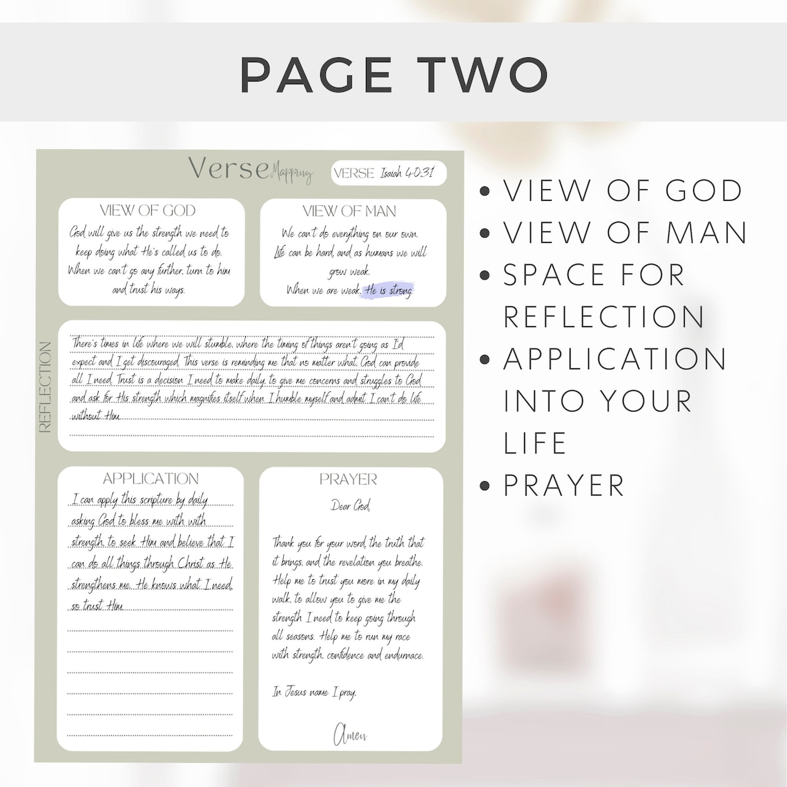 Verse Mapping Template Bible Verse Mapping Printable Bible Study ...