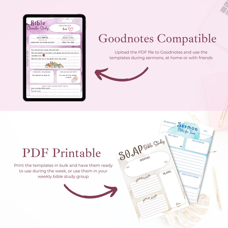 Teen Bible Study Bundle Teenagers Printable Bible Study Teens Template ...