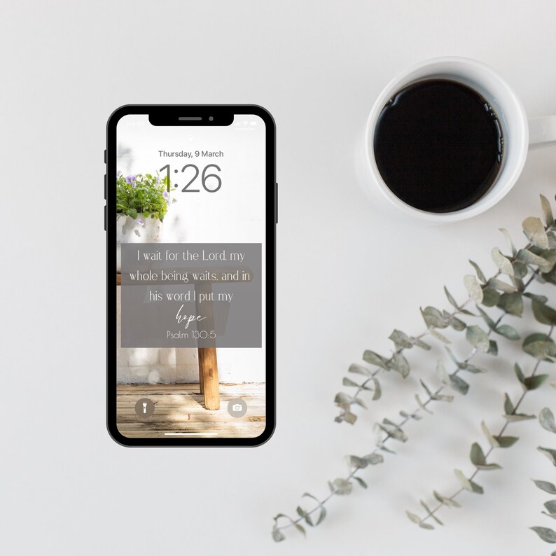 Christian Phone Wallpaper Bible Verse Phone Scripture Background iPhone ...