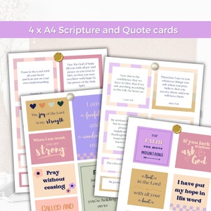 Printable Prayer Board Kit Wall Collage Christian PDF Prayer Mapping ...