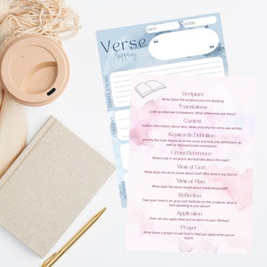 Printable Bible Verse Mapping Template Scripture Mapping Printable ...