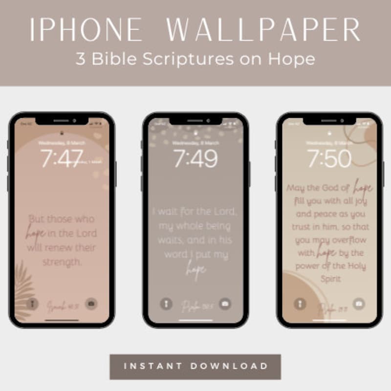 Bible Verses Phone Wallpaper - Etsy