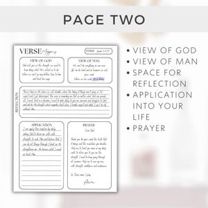 Verse Mapping Template for Bible Study Printable Scripture Study ...