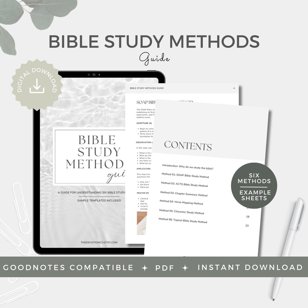Printable Bible Study Guide Bible Reading Beginner Bible Study ...