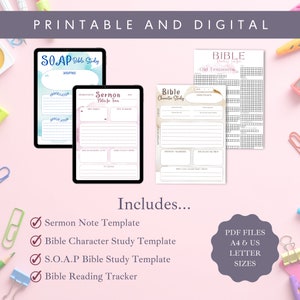 Teen Bible Study Bundle Teenagers Printable Bible Study Teens Template ...