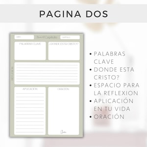 Spanish Chapter Summary Printable Resumen Del Capitulo Chapter Notes ...