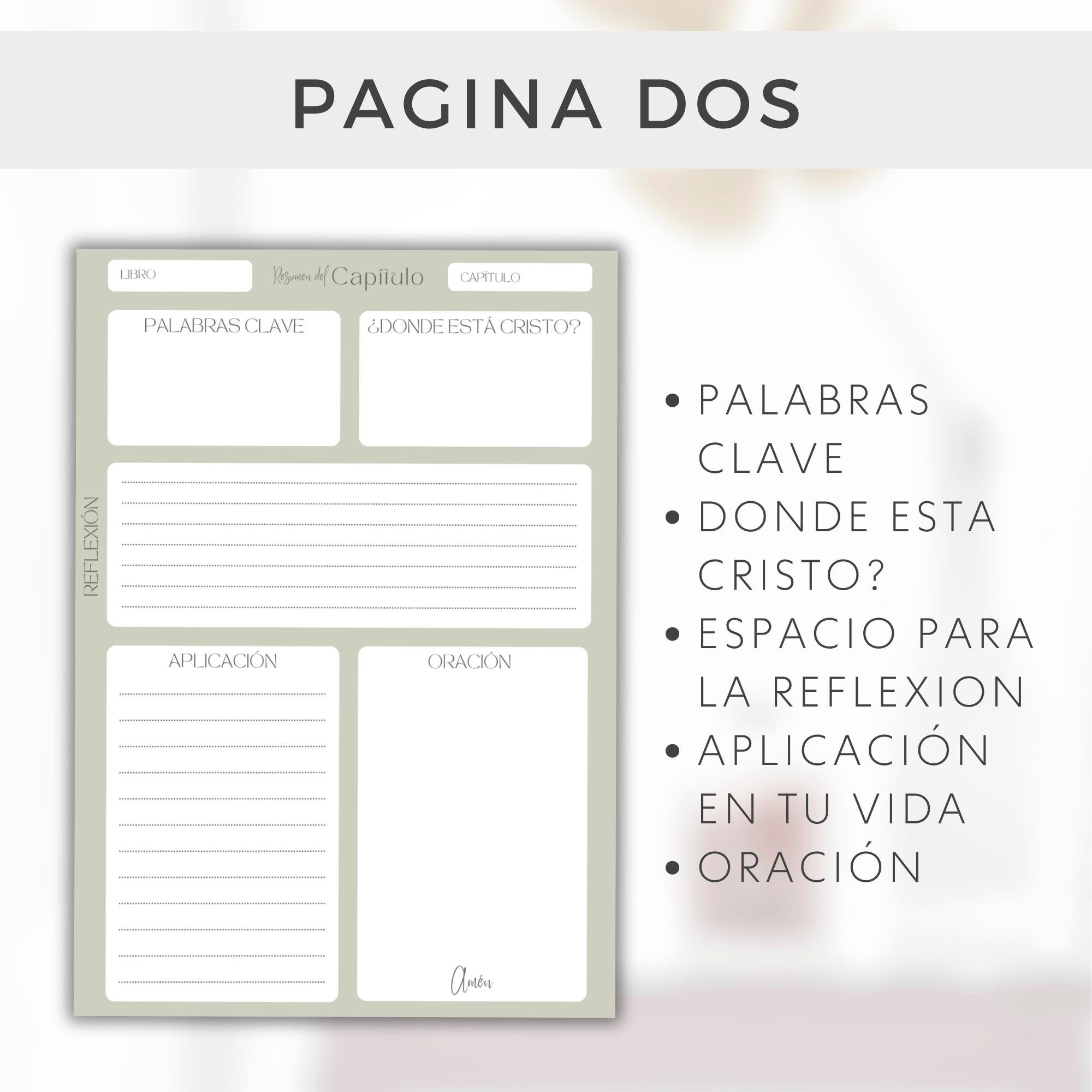 Spanish Chapter Summary Printable Resumen Del Capitulo Chapter Notes ...